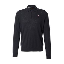 Napapijri Pullover 'DAMAVAND' Herren Gr&ouml;&szlig;e M rot / schwarz / wei&szlig;