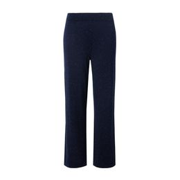 Ulla Popken Hose Damen Größe 42/48 marine / offwhite