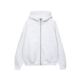 Pull&Bear Pull&Bear Sweatjacke Herren Größe S graumeliert
