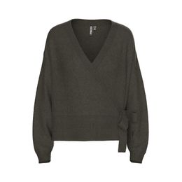 Pieces Pullover 'PCMALOU' Damen Gr&ouml;&szlig;e L dunkelbraun