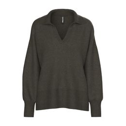 Pieces Pullover 'PCMALOU' Damen Gr&ouml;&szlig;e XL dunkelbraun