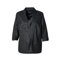 Pieces Curve Blazer 'PCBOSELLA' Damen Gr&ouml;&szlig;e 46 schwarz