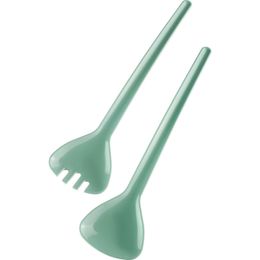 Westmark Traditionell Salatbesteck 2 teilig in mint gr&uuml;n - Kochbesteck