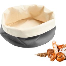 Westmark Brottasche rund 20 x 12 cm anthrazit/beige - Sonstiges K&uuml;chenzubeh&ouml;r