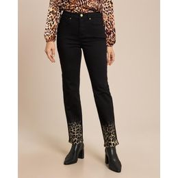 Brian by Brian Rennie Jeans mit Leoprint