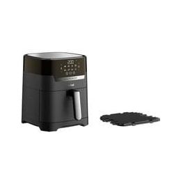 Tefal Easy Fry & Grill Precision EY5058, Hei&szlig;luftfritteuse schwarz