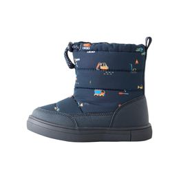 next Snowboots Jungen Gr&ouml;&szlig;e 20.5 marine / azur / gelb / orange