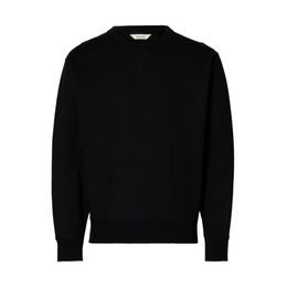 Selected Sweatshirt 'SLHLUKE' Herren Gr&ouml;&szlig;e XXL schwarz