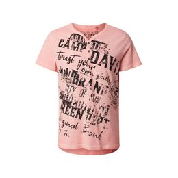CAMP DAVID Shirt male Orange size L