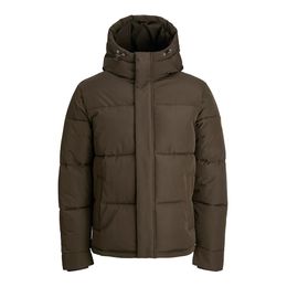Jack & Jones JACK & JONES Jacke 'JORIN' Herren Gr&ouml;&szlig;e XS schoko / gelb / wei&szlig;
