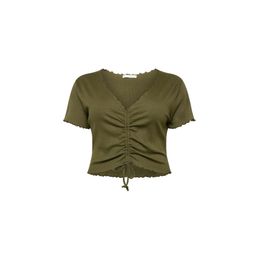 ABOUT YOU Curvy Damen - Shirts & Tops 'Nuria Shirt' Damen Gr&ouml;&szlig;e 5XL khaki