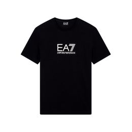 EA7 Emporio Armani T-Shirt Herren Gr&ouml;&szlig;e S schwarz