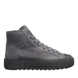 Philippe Model High-Top Sneaker - Paris Haute Mid Woman - Gr. 36 (EU) - in Dunkelgrau - f&uuml;r Damen