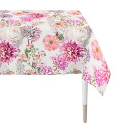 Tischdecke Apelt "6748", rosa (rosé), B:250cm L:150cm, Baumwolle, Polyester, Tischdecken