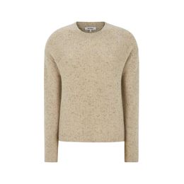 Strickpullover Soft Rebels "Soft Rebels Sweater SRWest", Damen, Gr. M, 654 nomad, Obermaterial: 70% Wolle, 30% Nylon, Pullover