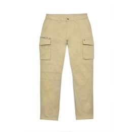 Bequeme Jeans 883POLICE "883 Police NEWTON CARGO PANTS", Herren, Gr. 28, Normalgrößen, beige, 98% Baumwolle, 2% Elasthan, unifarben, normal, Jeans