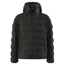 JOOP! Steppjacke JOOP JEANS "Joshas", Herren, Gr. 48, grün (schwarz), Web, Obermaterial: 100% Polyamid, clean, unifarben, regular fit normal, Rundhals, eingesetzt gerader Abschluss, Jacken, mit Kapuze