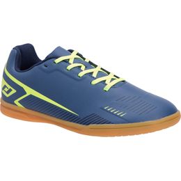 Fußballschuh Pro Touch "Speedlite IV IN", Gr. 40, navy, navy schwarz, gelb light, Schuhe