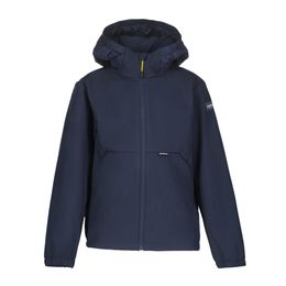 Outdoorjacke Icepeak "Icepeak Softshell jacke Knox Jr", Jungen, Gr. 140, dunkel blau, 95% Polyester, 5% Elasthan, Jacken Outdoorjacke