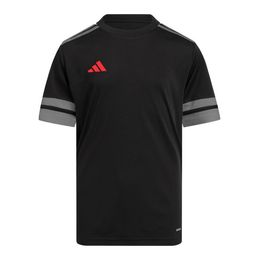 Adidas Squadra 25 Trikot Kids Schwarz, Größe 140, Kinder, Kinder - 11teamsports