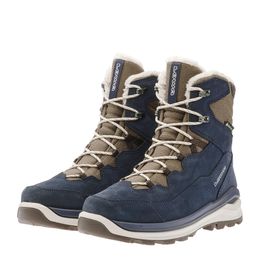 Lowa Damen Winterstiefel "OTTAWA EVO GORE-TEX WS", Gr. 37navy, dune, Leder, Textil, Schuhe, Winterschuhe, Winterboots, Snowboots, wasserdicht