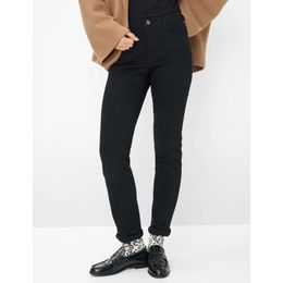 5-Pocket-Jeans Brax "Style MARY", Damen, Gr. 36, Normalgrößen, schwarz, Denim/Jeans, 60% Baumwolle, 25% Polyester, 13% Viskose, 2% Elasthan, Jeans