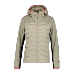 Softshelljacke Icepeak "BURLISON", Damen, Gr. 36, dust, Obermaterial: 100% Polyester, Jacken