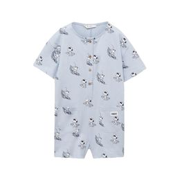 Mango Kids Pajamas 'SNJUMP' boy Blue size 2-3