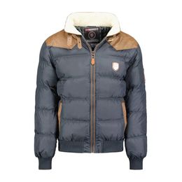 Geographical Norway Steppjacke "Abramovitch" in Dunkelgrau - 66% | Größe XXL | Herrenjacken