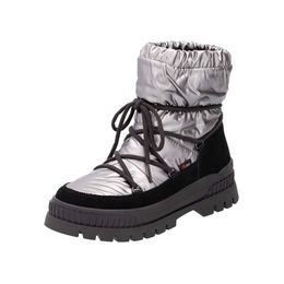 Rieker Winterstiefel in Silber/ Schwarz - 49% | Größe 36 | Damen-stiefel