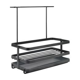 Metaltex Sp&uuml;lbecken-Organizer ''Lava'' in Schwarz - (B)22 x (H)24 x (T)11 cm - 12% | Weitere-haushaltshelfer