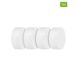 Wenko 4er-Set: Nachfüll-Luftentfeuchter in Grau - 4x 500 g - 10% | Klima-haushalt