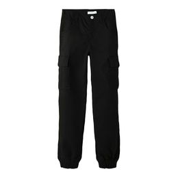 name it Cargohose "Pryan" in Schwarz - 32% | Größe 140 | Kinderhosen