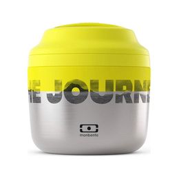 Monbento Isolier-Lunchbox "The Journey" in Silber/ Gelb - 550 ml - 35% | Aufbewahren-servieren