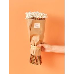 Bella Maison Trockenblumenstrau&szlig; "Daisy Dal" in Wei&szlig; - (H)35 cm - 70% | Kerzen-vasen
