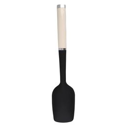 KitchenAid Löffel-Teigschaber in Schwarz/ Creme - (L)30 cm - 10% | Kuechenhelfer