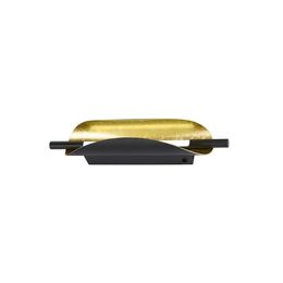 Fischer und Honsel FISCHER & HONSEL LED-Wandleuchte "Skal" in Schwarz/ Gold - (B)42 x (H)8 cm - 72% | Wandleuchten