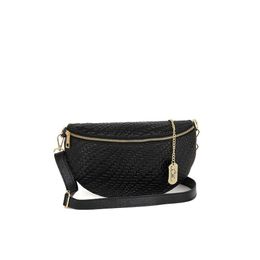 Anna Morellini Leder-Gürteltasche "Rufina" in Schwarz - (B)30 x (H)18 x (T)9 cm - 74% | Damen-koffer-reisegepaeck