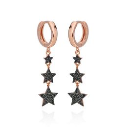 Heliophilia Silber-Creolen mit Edelsteinen - 60% | Schmuck
