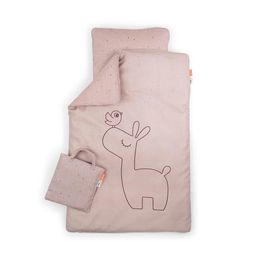 Done by Deer Bettwäsche-Set "Lalee" in Rosa - (L)100 x (B)70 cm - 39% | Baby-bettwaesche