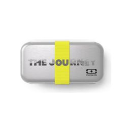 Monbento Lunchbox "The Journey" in Silber/ Gelb - 700 ml - 11% | Aufbewahren-servieren