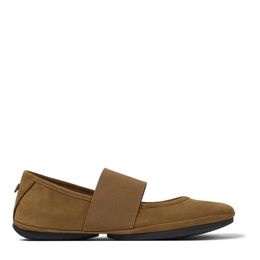 Camper Ballerinas - Ballerinas Right Nina - Gr. 41 (EU) - in Braun - f&uuml;r Damen