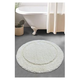 Elizabed Badvorleger in Creme - 73% | Gr&ouml;&szlig;e 90x90 cm | Heimtextilien-badematten
