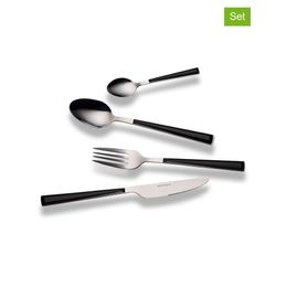 ECHTWERK 16tlg. Besteck-Set "Basic" in Schwarz - 11% | Gedeckter-tisch