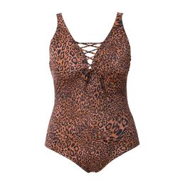 Ulla Popken Swimsuit female Brown size 42