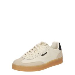 Blauer.USA Sneaker Herren Größe 40 beige / creme / schwarz