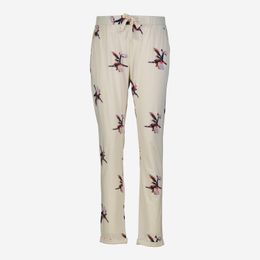 Short Stories Cremefarbene Pyjama-Hose mit Blumenmuster