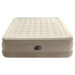 Luftbett Intex "DuraBeam UltraPlush" Gr. 152, beige, Luftbetten, B/H/L: 152cm x 46cm x 203cm, PVC, Viskose, B:152cm H:46cm L:203cm