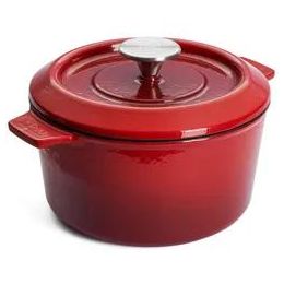 Kochtopf Woll "Iron", rot, H:11cm Ø:20cm, Töpfe, Ø 20 cm, Induktion