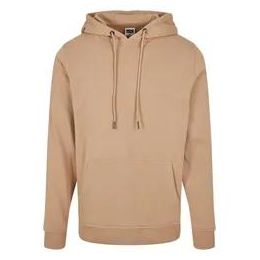 Sweatshirt Urban Classics "Urban Classics Herren Basic Terry Hoody", Herren, Gr. XXL, beige (unionbeige), 65% Baumwolle, 35% Polyester, unifarben, Sweatshirts